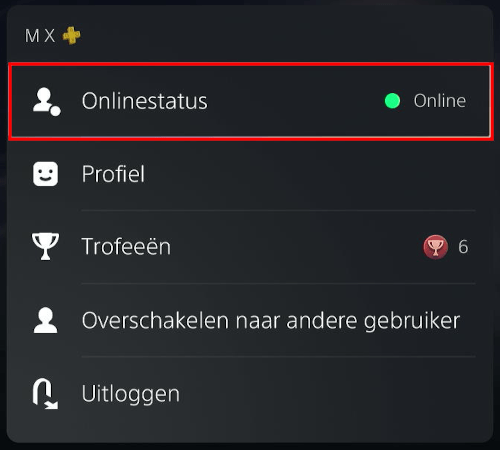 Online status verbergen op de PlayStation 5 (PS5)