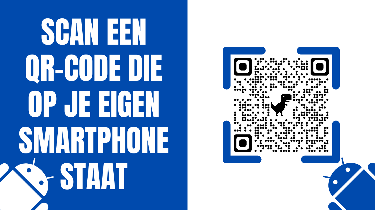QR-code scannen die op je Android-telefoon of -tablet staat