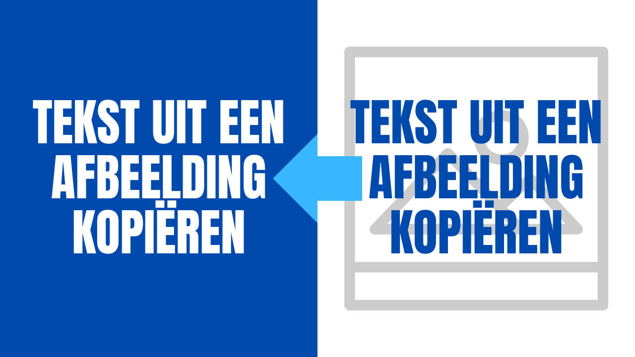Hoe kopieer je tekst uit een afbeelding (2 methoden)